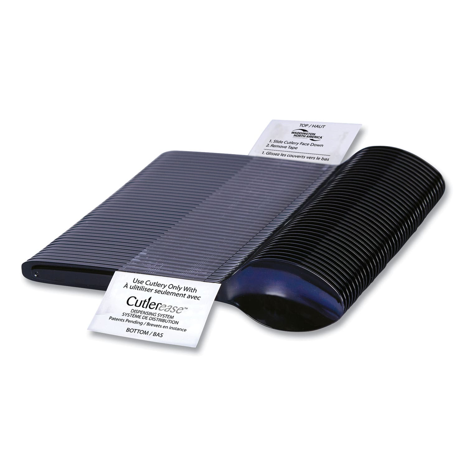 Cutlery for Cutlerease Dispensing System, Spoon 6″, Black, 960/Box – New England Industrial Supply