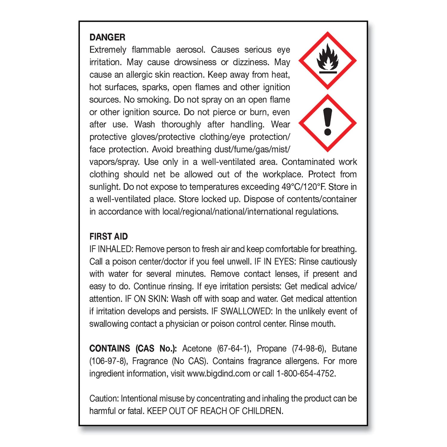 Metered Concentrated Room Deodorant, Fresh Linen Scent, 7 oz Aerosol ...